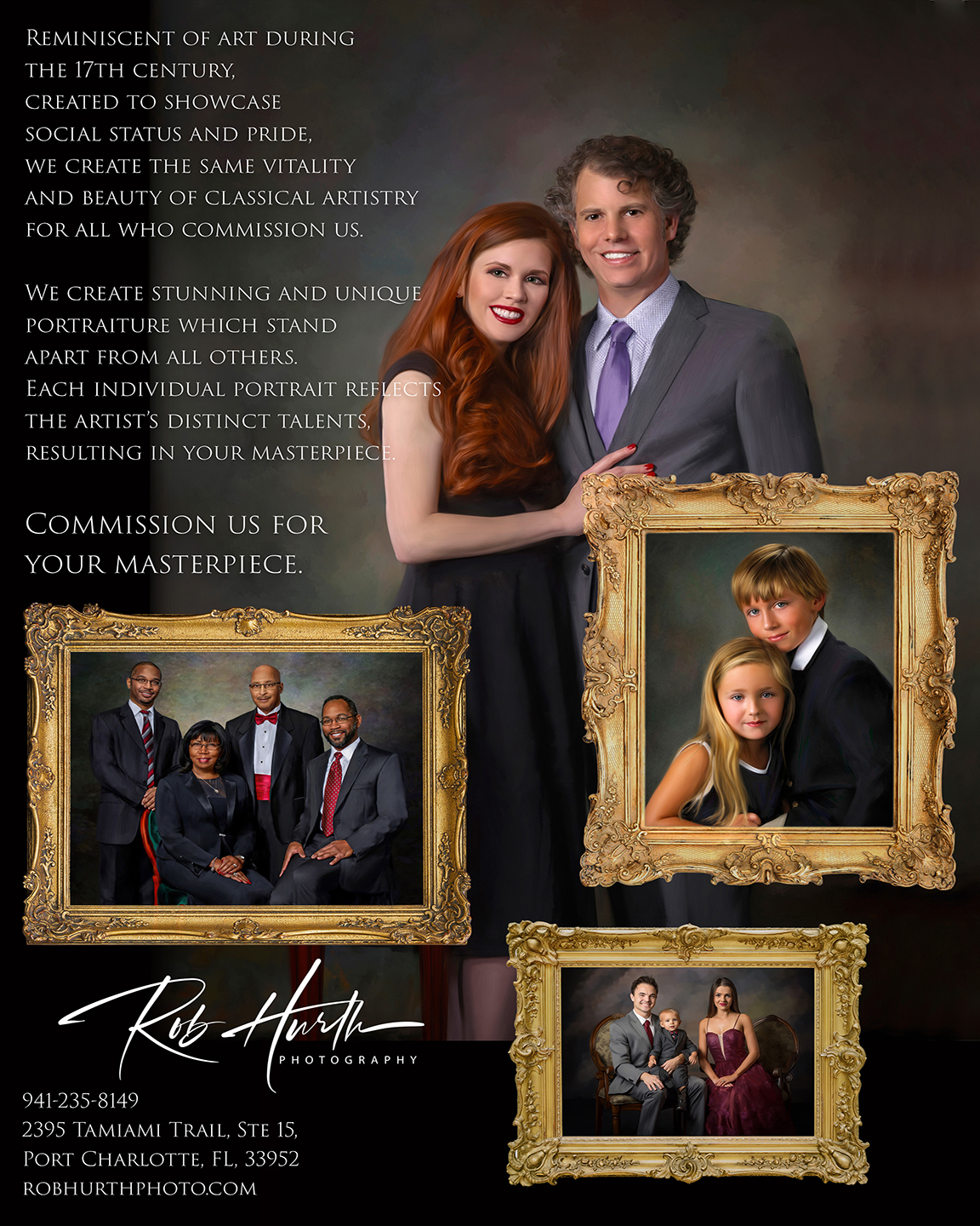 Rob Hurth Photography portrait session and canvas portrait - RRCF ...